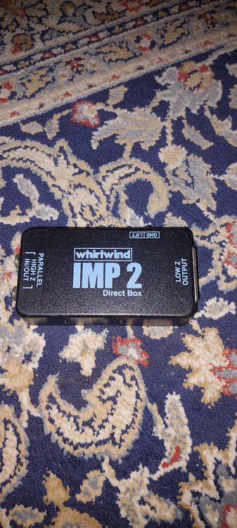 Whirlwind IMP 2 Direct Box - Passive (D'occasion) à Courtepin pour CHF ...