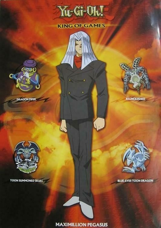 Yu-Gi-OH !Manga Poster Maximillion Pegasus | Kaufen auf Ricardo