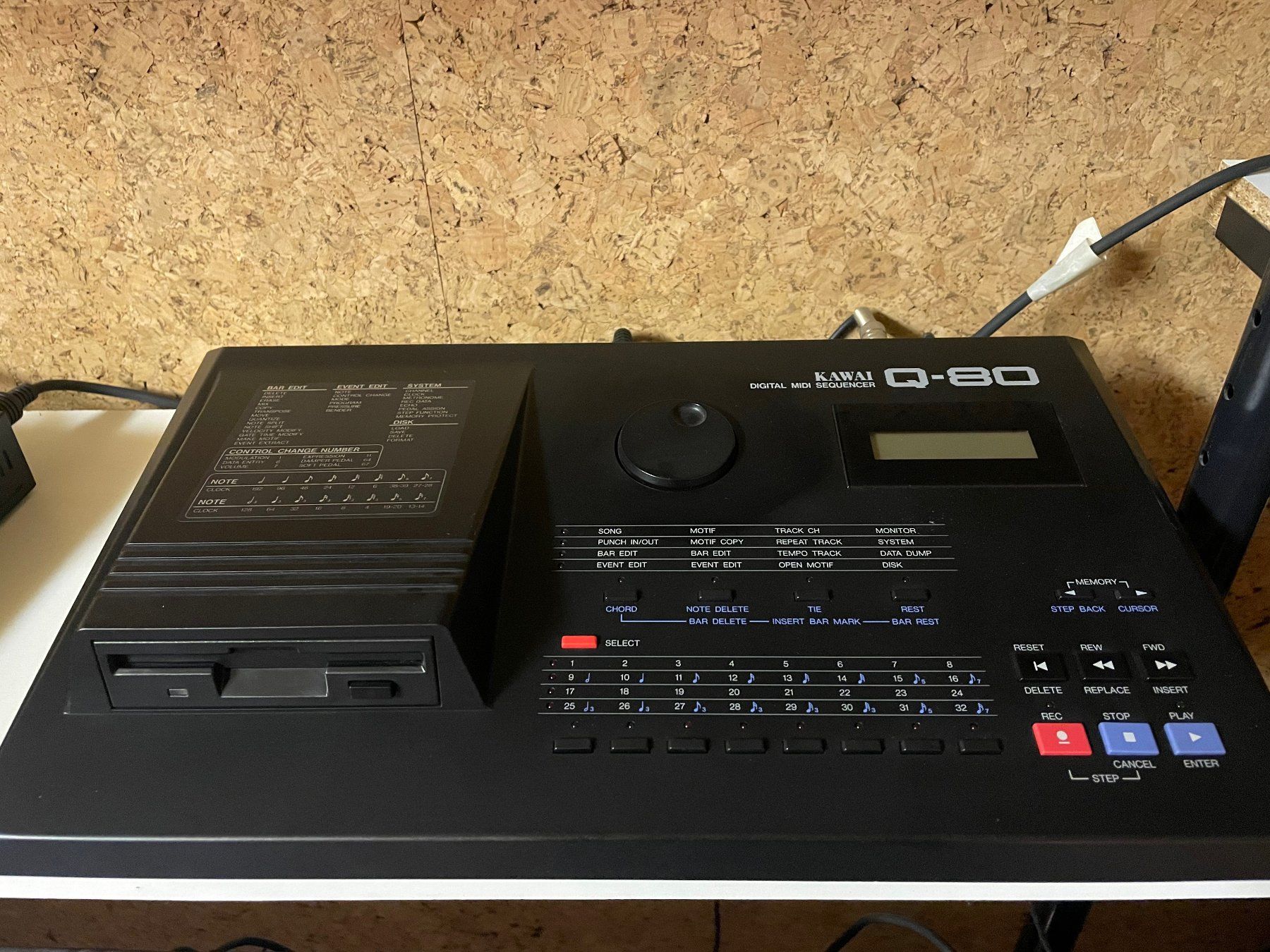 KAWAI Q-80 Digital Midi Sequencer, Vintage aus den 80ern (Gebraucht) in ...