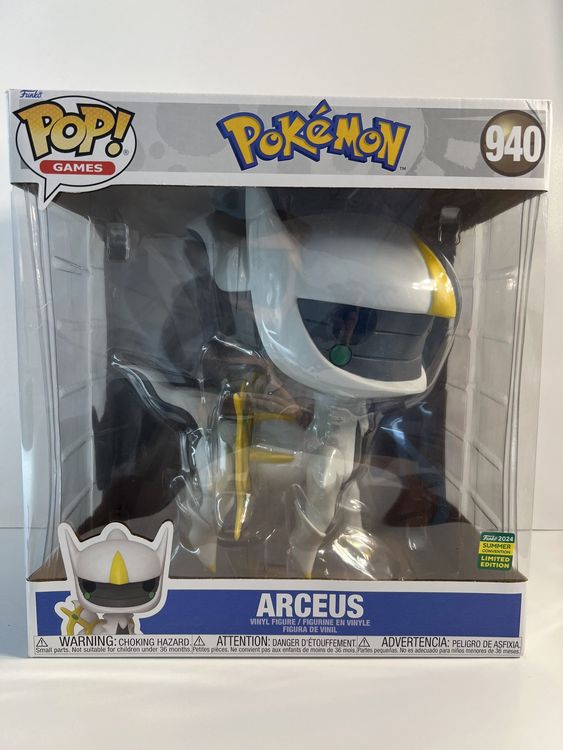 Funko POP! Games Pokémon Arceus 25cm Edition Limitée Summer | Kaufen ...