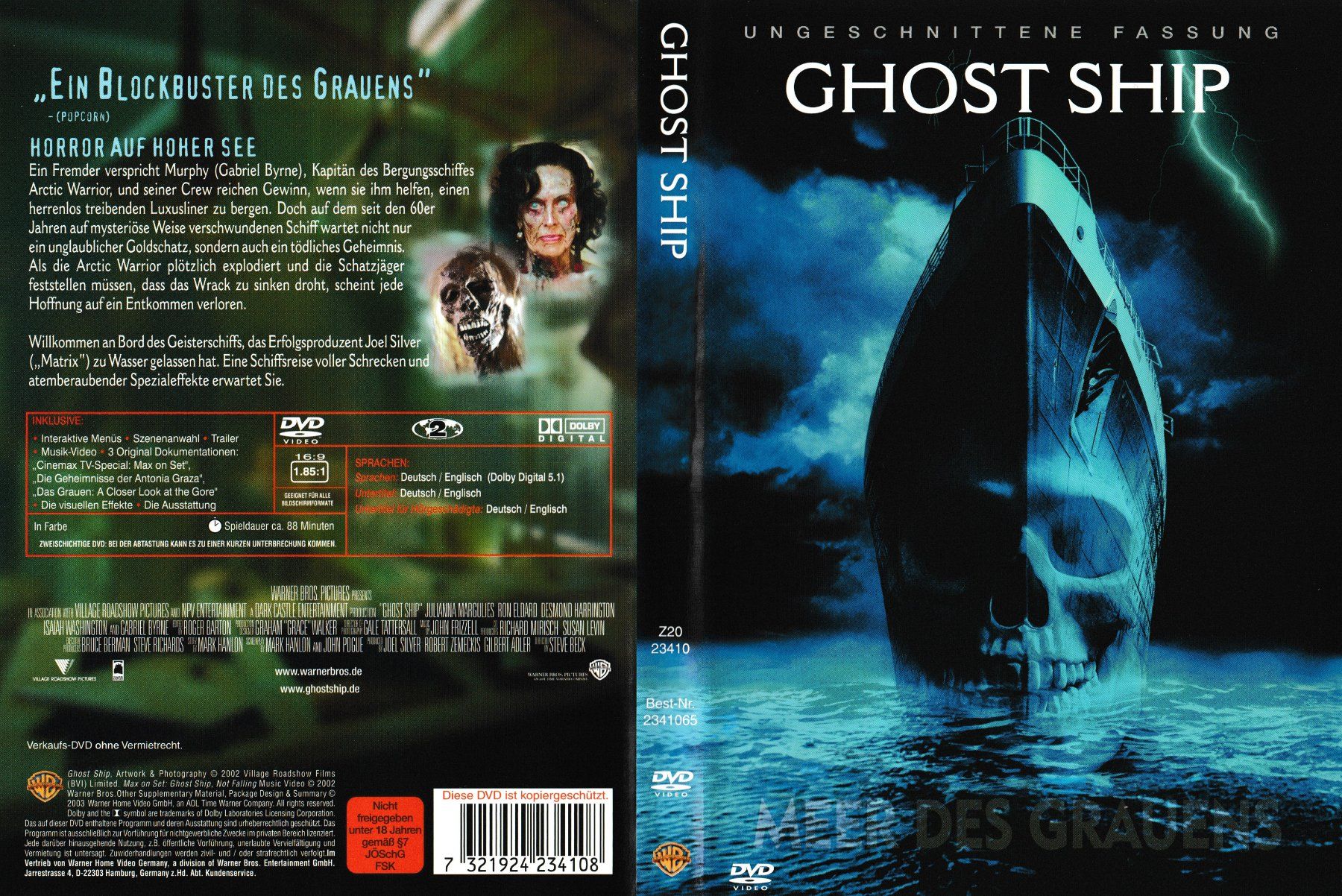 DVD - Ghost Ship (Gebraucht) in Langnau am Albis für CHF 1 – mit ...