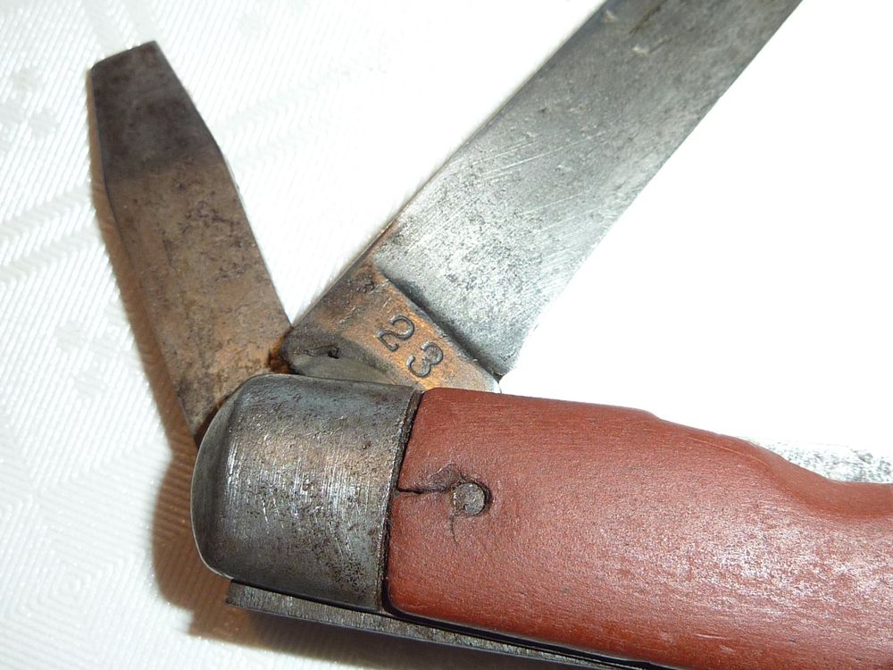 Militärmesser WENGER Jg. 23 Soldatenmesser Sackmesser Messer (Gebraucht ...