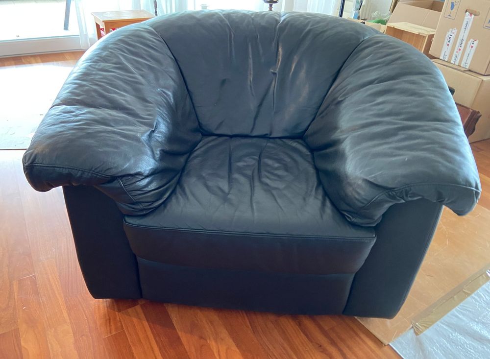 ABHOLUNG nur 24. Mai 🔵 Leder-Sitzgruppe in U-Form (Gebraucht) in Zürich für CHF 19 – nur ...