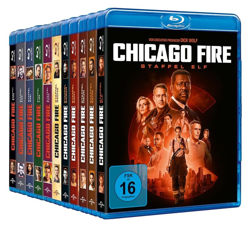 Chicago Fire - Die kompletten Staffeln 1-11 im Set (Blu-Ray) (Neu ...
