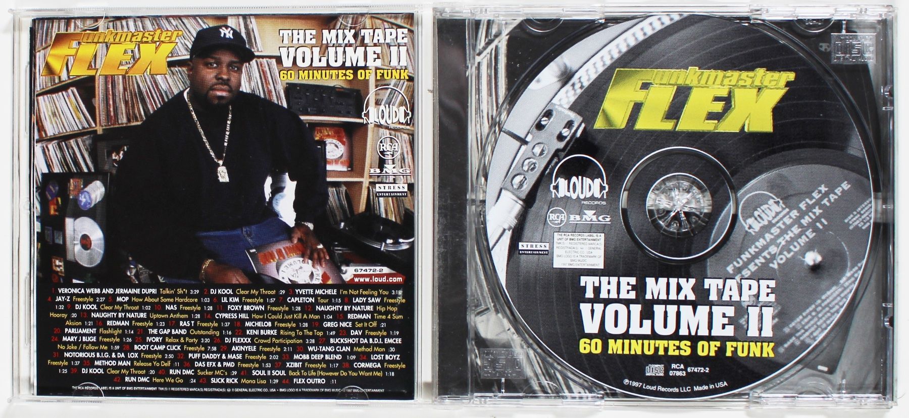 CD - FUNKMASTER FLEX - HIP HOP DJ NONSTOP MIX USA 2 - SELTEN (Gebraucht ...