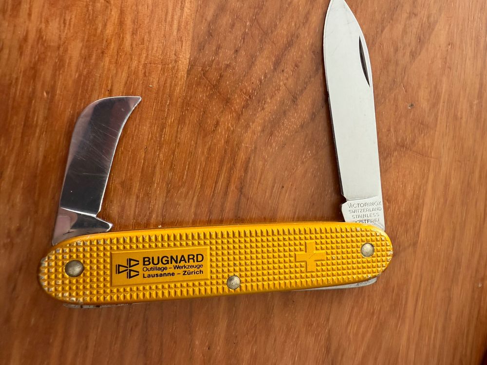 Victorinox Alox Bugnard Gelb/Gold (Gebraucht) in Wahlen b. Laufen für ...