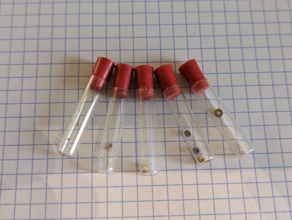 Messing Einpresslager / Bouchons Laiton / Seitz/Bergeon Box (Gebraucht ...