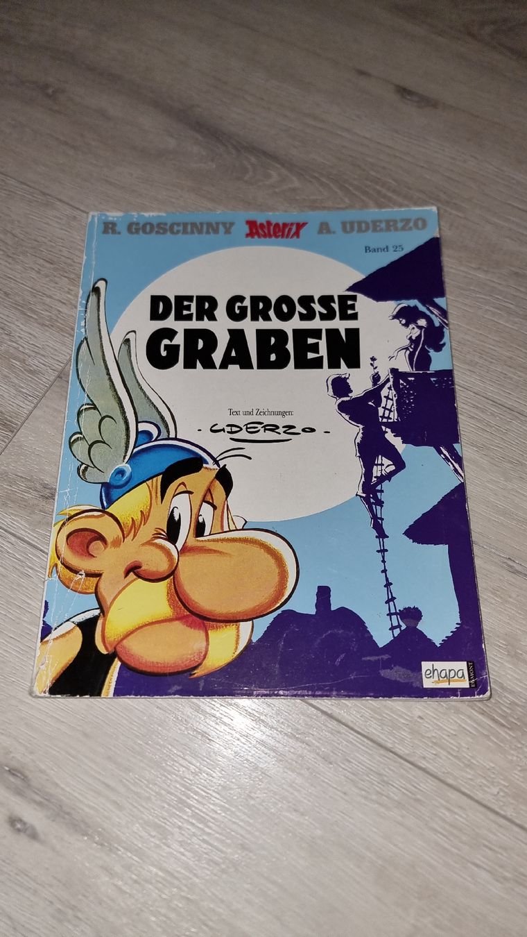 Asterix: Der Grosse Graben - Band 25 (Defekt) in Wigoltingen für CHF 4. ...