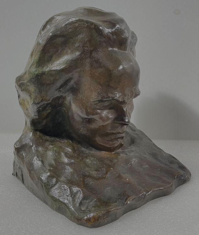 Paul Gaston Deprez (1872-1941) Bronze Skulptur - Beethoven (Gebraucht ...