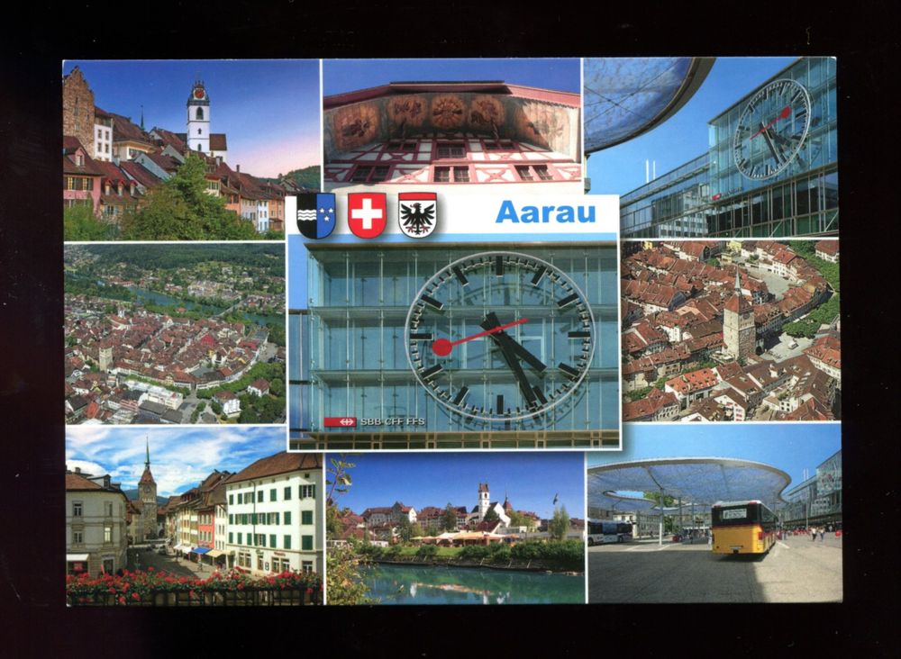Aarau, 9-Bild-AK | Kaufen auf Ricardo