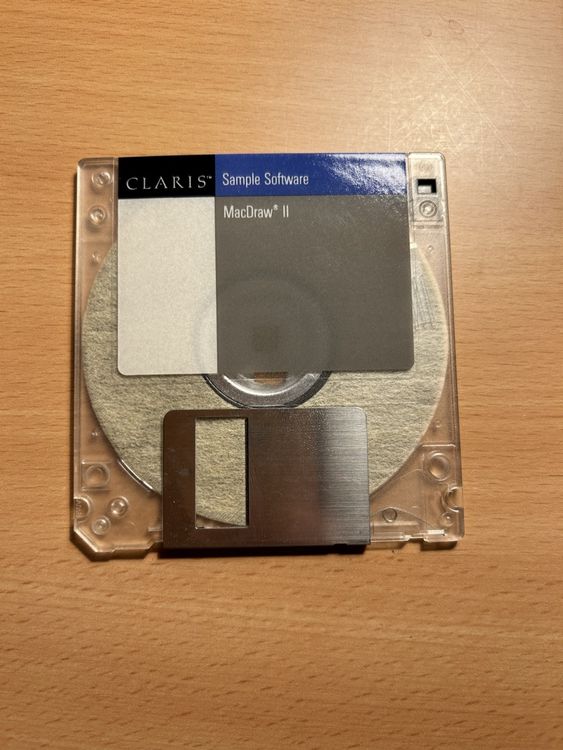Disquette Claris MacDraw II vintage 1988 rare (Gebraucht) in Estavayer ...