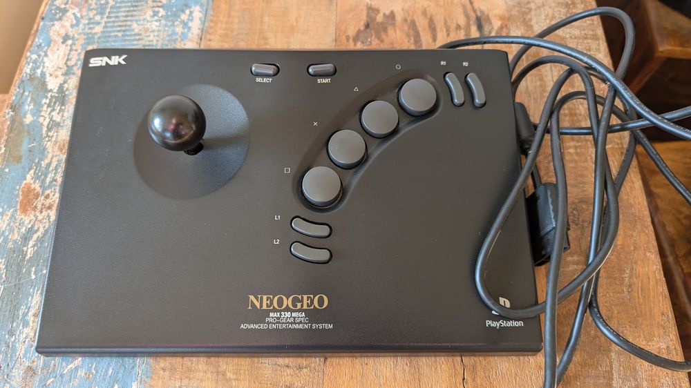 Rarität: SNK Neo Geo Arcade Stick 2 – für PlayStation (Gebraucht) in ...
