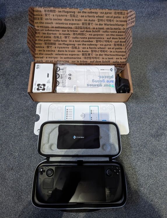 Valve Steam Deck 512GB + 512GB Evo Plus Karte + Extras (Gebraucht) in Windisch für CHF 400 – mit ...