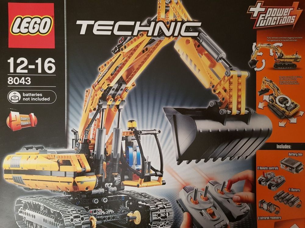 Lego Technic 8043 Raupenbagger mit RC | Kaufen auf Ricardo