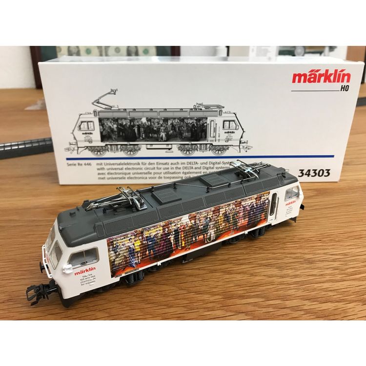 MÄRKLIN H0 34303 Re446 -Delta/Digital -150J.Schweizer Bahnen | Kaufen auf Ricardo