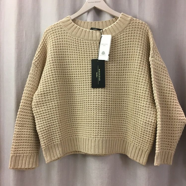 Max Mara Weekend LA Strick Pullover Arca honey Gr 38 neu (Neu und originalverpackt) in Zürich ...