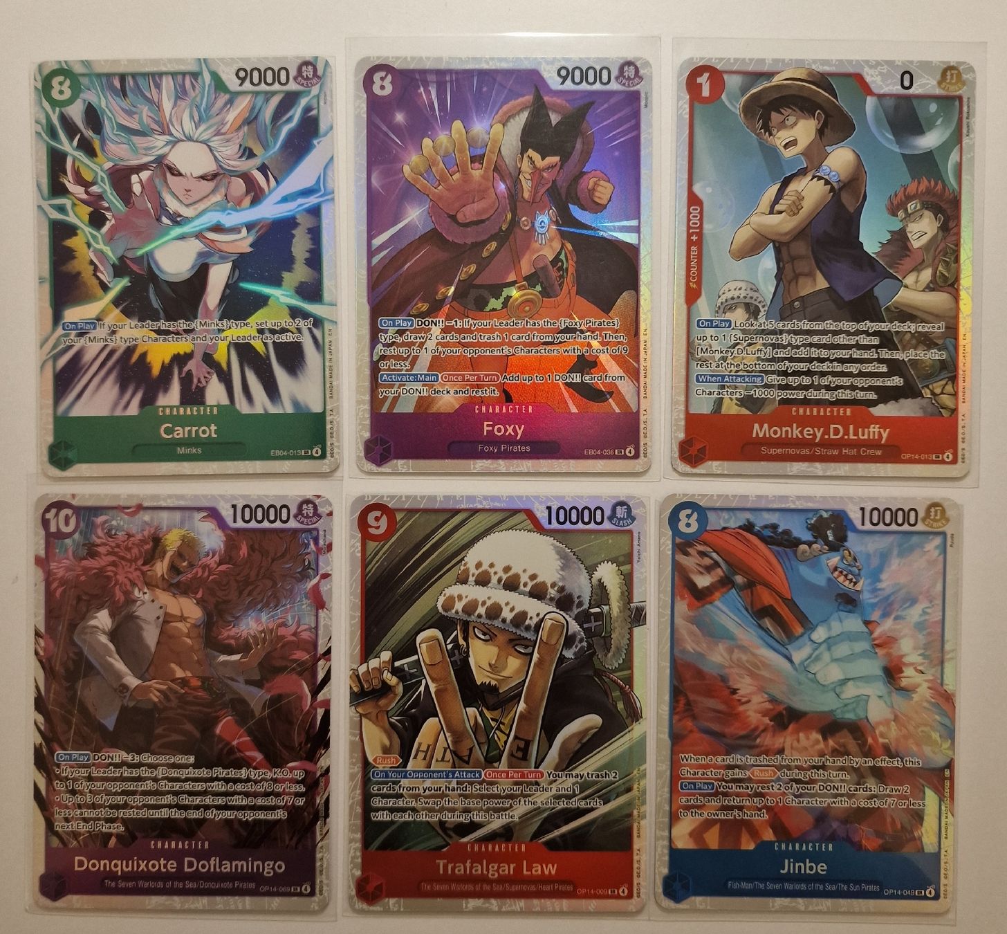 ONE PIECE - 6 SR OP14 ENG - NEAR MINT (Neu (gemäss Beschreibung)) in ...