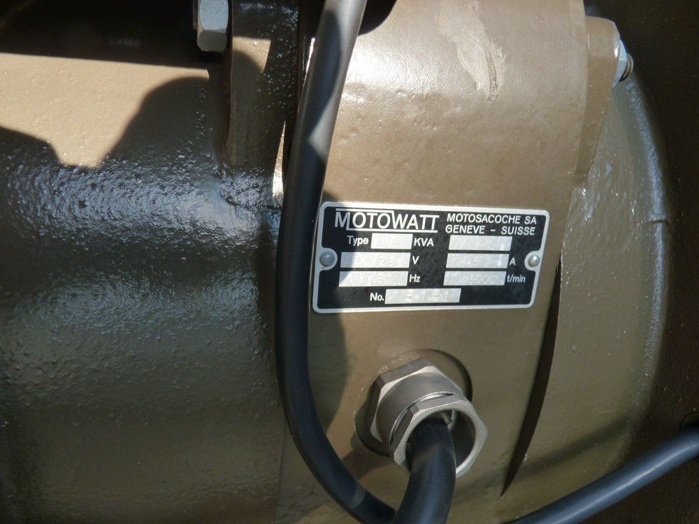 Generator,3KVA,Armee, Neuwertig,Mag,380V/230V - 3 Phasig | Kaufen auf ...