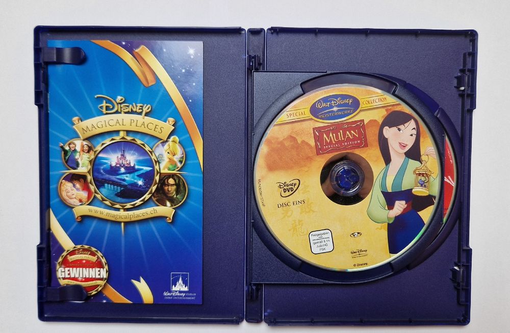 Mulan DVD, Disney, Special Edition (Gebraucht) in Oberdorf BL für CHF 4 ...