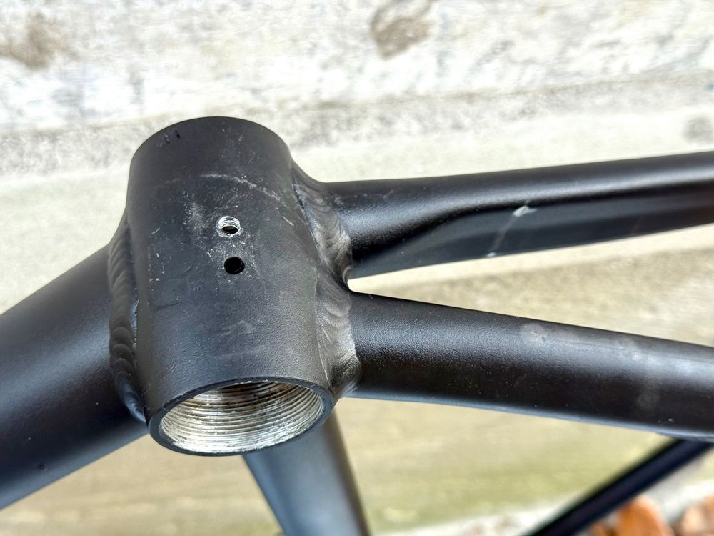 ROY HINNEN Black Anodised 26" Alu Rennvelo Rahmen PROFILE 52 (Gebraucht ...