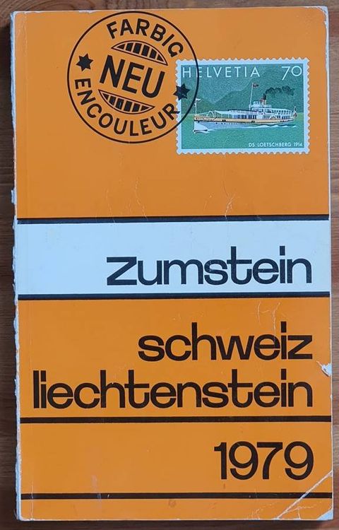 1979 Zumstein Briefmarken Katalog Schweiz / Liechtenstein | Kaufen auf Ricardo