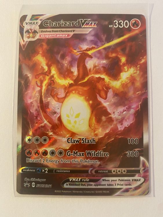 Pokemon Charizard VMax SWSH 261 EN | Kaufen auf Ricardo
