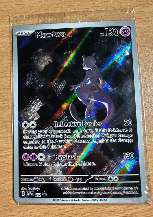 Mewtwo promo (52)- Ungeöffnet (Neu (gemäss Beschreibung)) in Oberwil BL ...