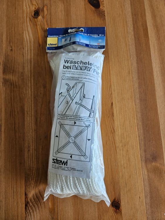 Stewi Wäscheleine 60m (Neu und originalverpackt) in Aadorf für CHF 15 – mit Lieferung auf ...
