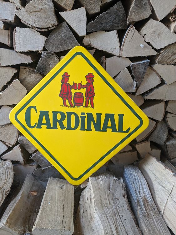 plaque émaillée Cardinal / EMAILSCHILD BIÈRE CARDINAL BIER (Gebraucht ...