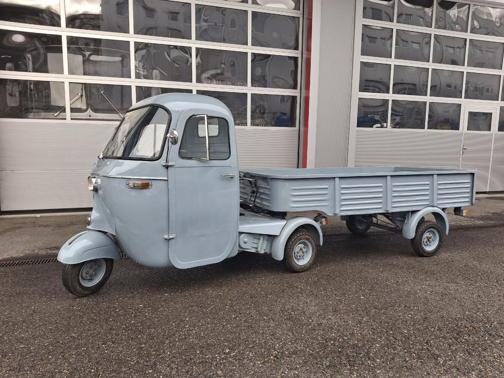Piaggio Ape Pentarò, kleinster Sattelzug der Welt! Rar! (Gebraucht) in ...