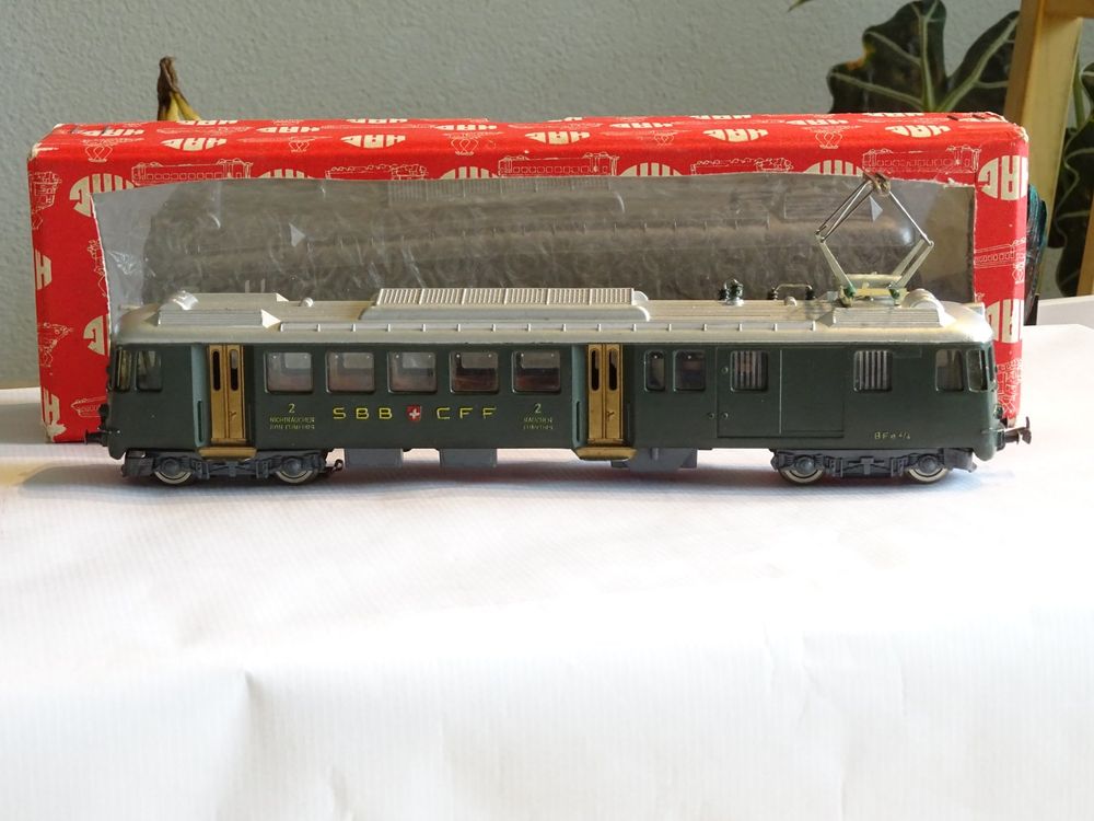 Hag 150 Triebwagen BFe4/4, Grün, SBB/CFF, H0,WS/AC,OVP | Kaufen auf Ricardo