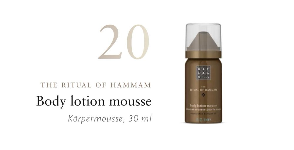 Rituals: The Ritual of Hammam Bodylotion Mousse 30ml (Neu und ...