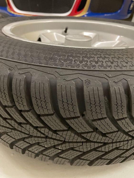 Porsche ATS Hackmesser Felgen 6Jx15 / 7Jx15 mit Winterpneu (Gebraucht ...