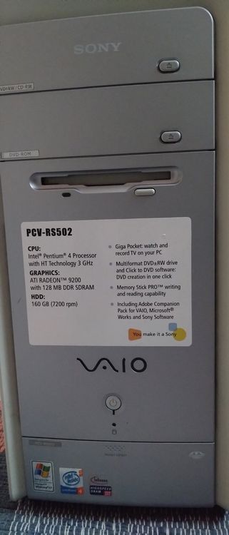 Sony Vaio PC (Gebraucht) in Hausen für CHF 11 – nur Abholung auf Ricardo kaufen