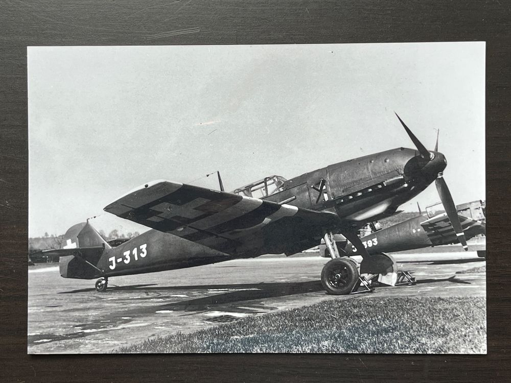 Foto Messerschmitt Me 109 J-313 Schweizer Flugwaffe | Kaufen auf Ricardo