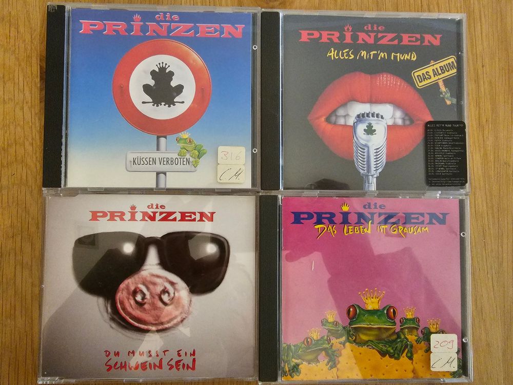 4 CDs von Die Prinzen (Gebraucht) in Biberist für CHF 8 – mit Lieferung ...