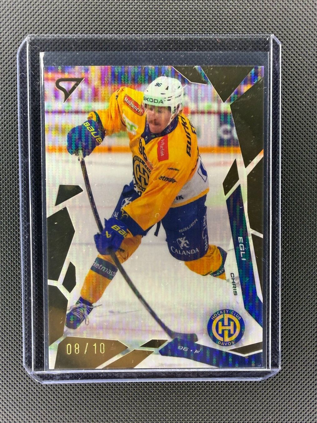 HC Davos Chris Egli Base Gold 08/10, Sportzoo 25/26 (Neu (gemäss ...