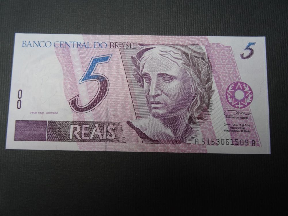 5 brasilianische Reais Note o.Jahrg.244e | Kaufen auf Ricardo