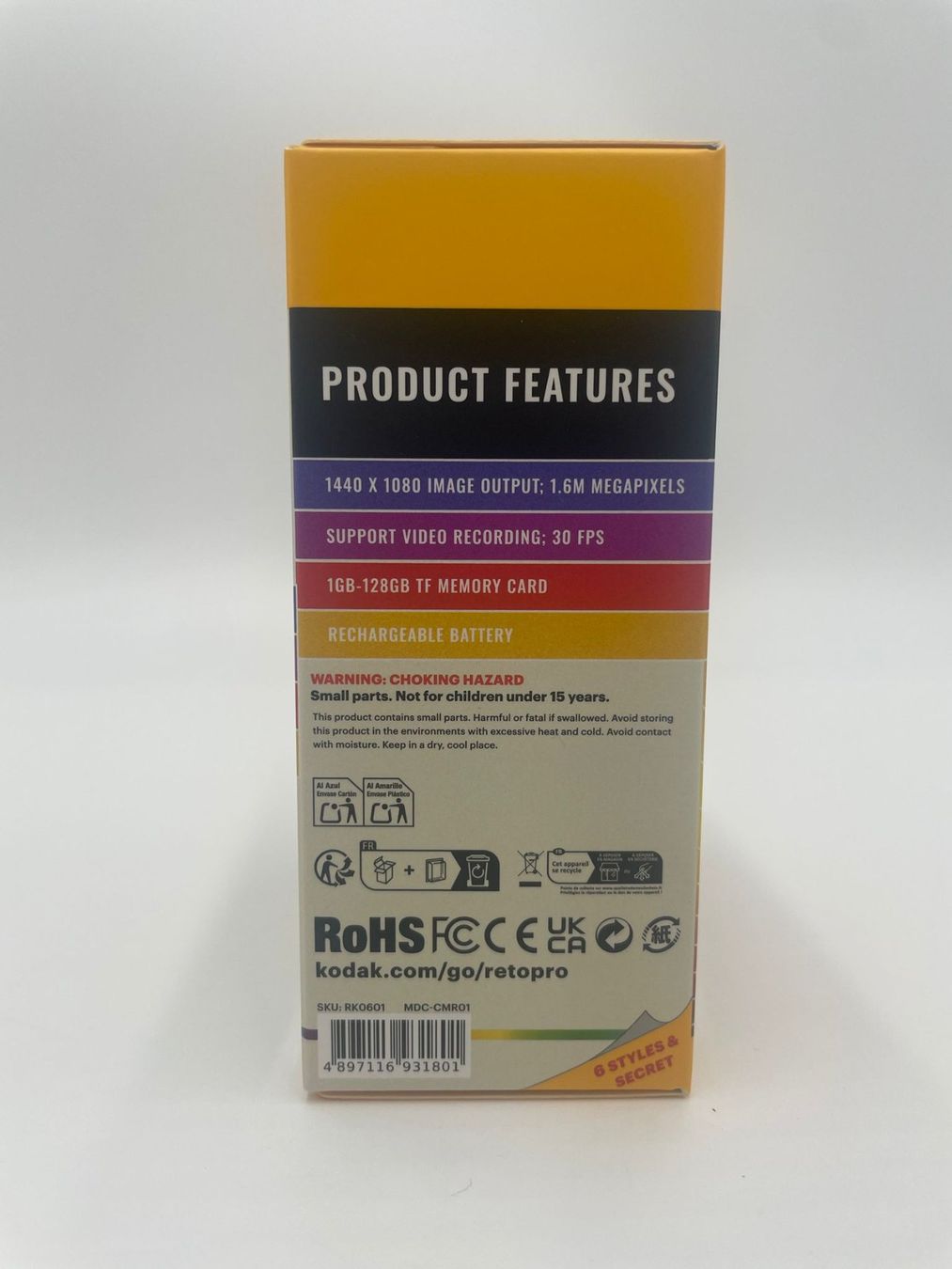 Kodak Charmera Digital Schlüsselanhänger Kamera Blind Box (Neu und ...