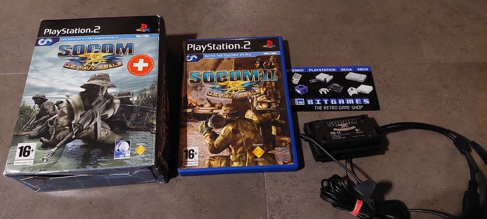 SOCOM 2 US Navy Seals PS2 inkl. Headset | Kaufen auf Ricardo