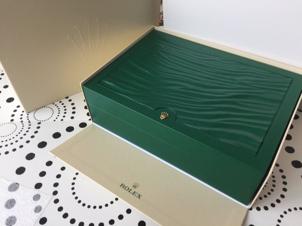 ROLEX ORIG. BIG MODELE XL BOX ECRIN NEW (Neu (gemäss Beschreibung)) in ...