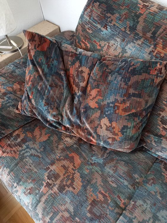 Sofa Rolf Benz 80er Jahre mit Hocker | Kaufen auf Ricardo