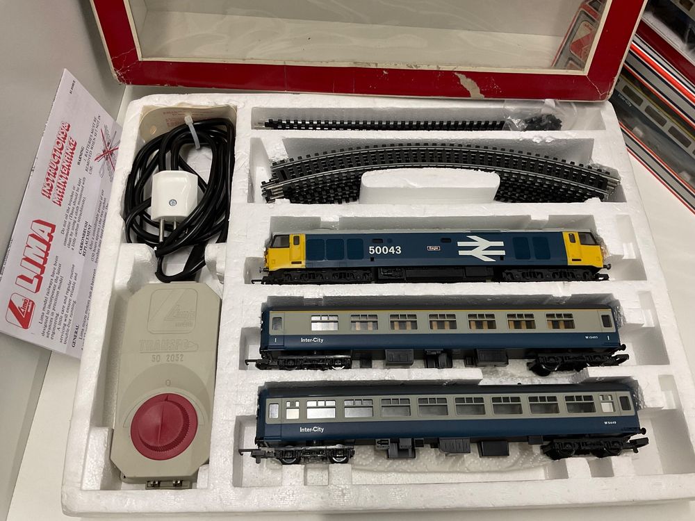 Lima Intercity Zug-Set, BR, Komplett, mit 2 Wagen H0 (Gebraucht) in ...