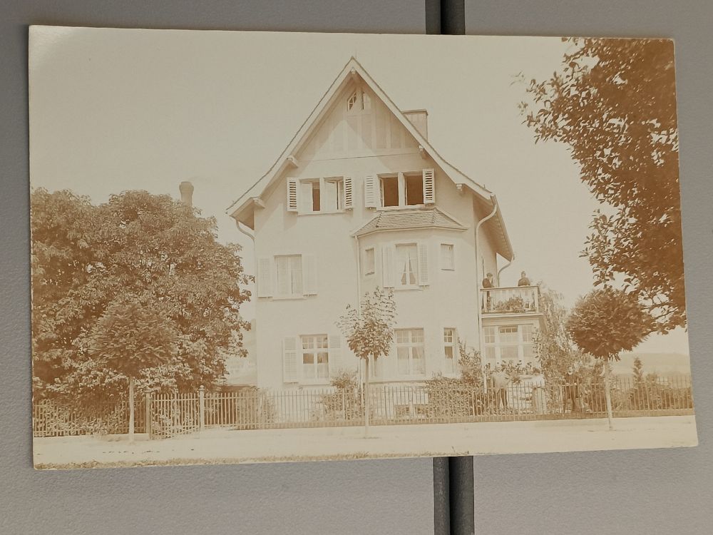 Echt Photo Karten / Wohnhäuser in der Schweiz ca. 1910 (Gebraucht) in ...