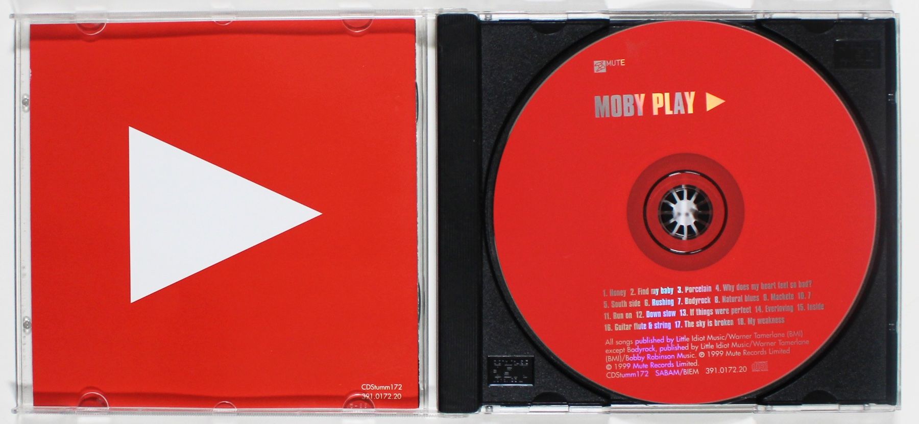 CD - MOBY - PLAY - KULTALBUM - 1. Auflage 1999! (Gebraucht) in ...