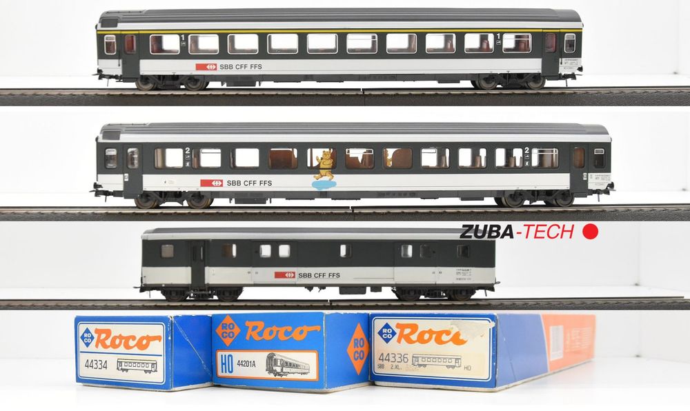 Roco 3x Personenwagen EW IV SBB, H0 GS mit OVP | Kaufen auf Ricardo