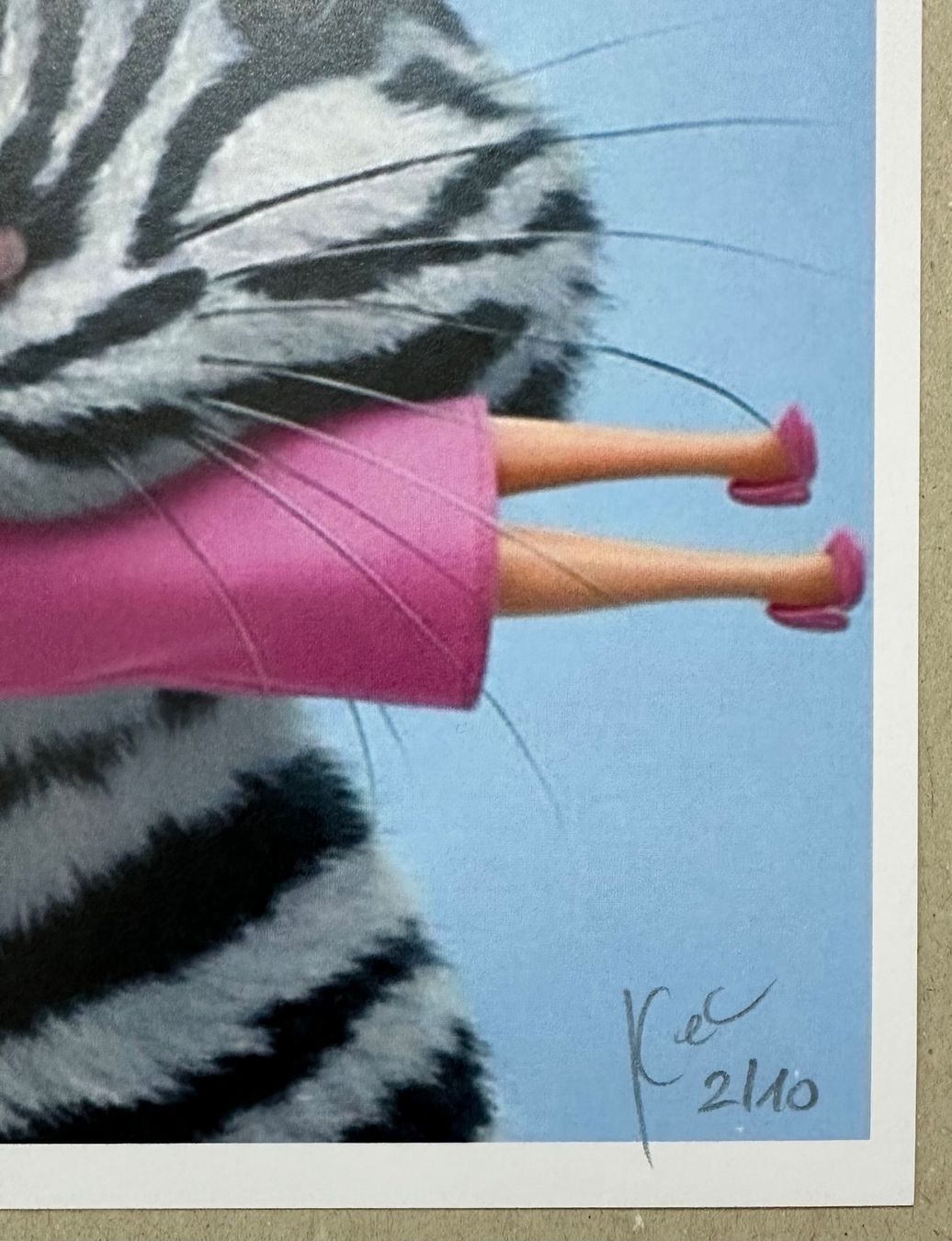 KeC: Zebra Bunny - Barbie Love, limitiert, signiert 2/10 (Neu (gemäss ...