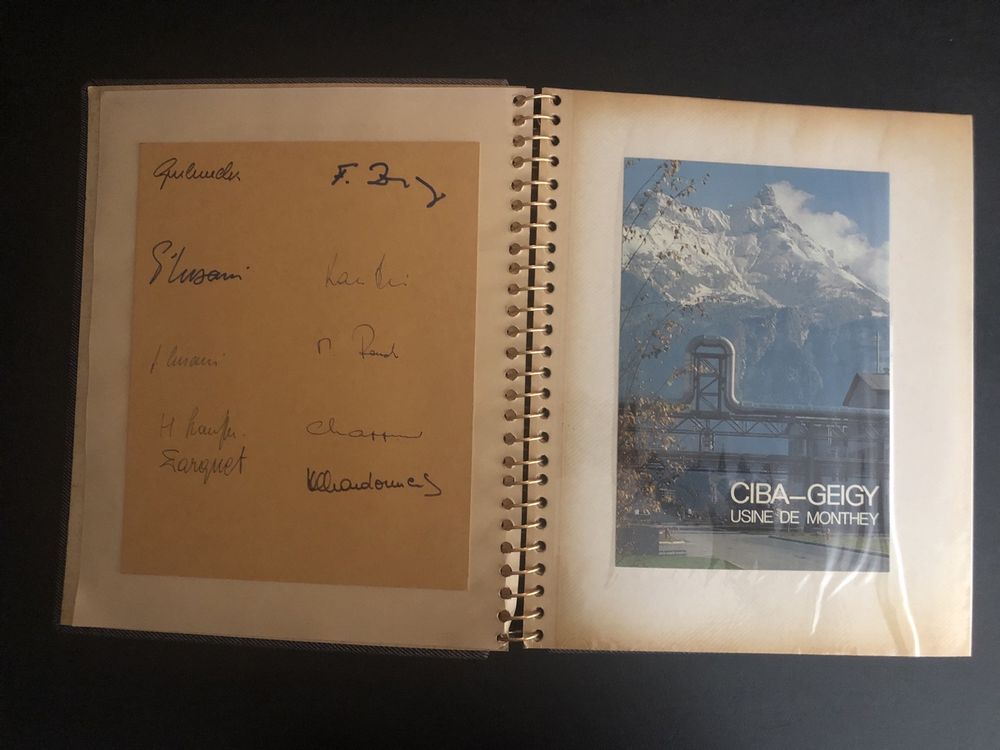 Usine de Monthey Ciba-Geigy- album photo (Gebraucht) in Tolochenaz für ...