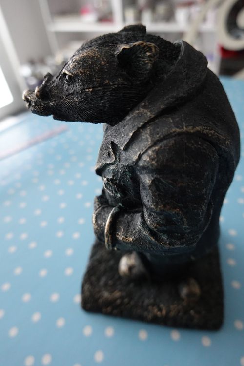 Beatrix Potter Figunr Dachs mit Brille Buchstütze NEU (Neu (gemäss ...