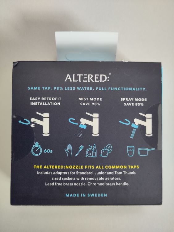 Altered:Nozzle Dual Flow Pro, Wasserspar-Aufsatz (Neu und ...
